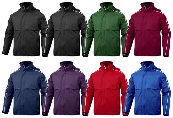 Baw Adult Rain Stop Outerwear Jackets - Soccer Equipment and Gear