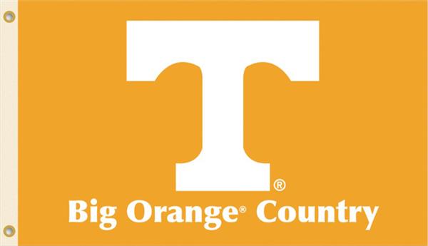 COLLEGIATE Tennessee Big Orange Country Flag - Fan Gear