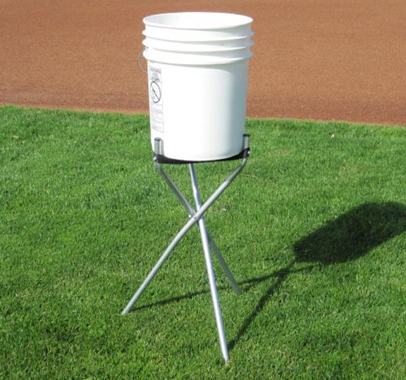 Morrow Sports Baseball/Softball Bucket Stands - Baseball Equipment & Gear