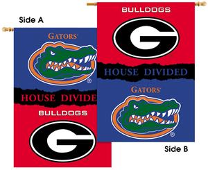 COLLEGIATE Georgia-Florida House Divided Banner - Fan Gear