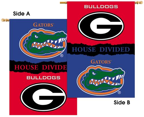 COLLEGIATE Georgia-Florida House Divided Banner - Fan Gear