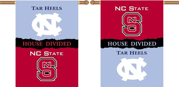COLLEGIATE N. Carolina-NC St. House Divided Banner - Fan Gear