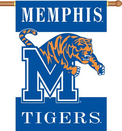 COLLEGIATE Memphis 2-Sided 28" x 40" Banner - Fan Gear