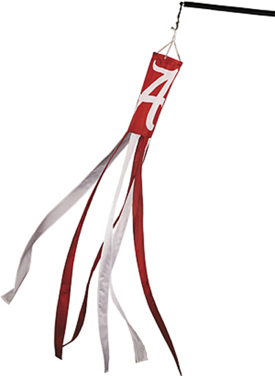 COLLEGIATE Alabama Windsock w/Streamers - Fan Gear