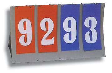 GS Flip Score Scoreboards - Soccer Equipment and Gear