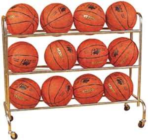 Bison Standard 12 Ball Basketball Carts - Basketball Equipment and Gear