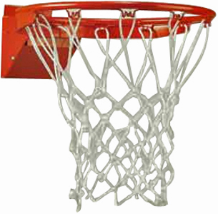 Bison Hang Tough Breakaway Basketball Goal - Basketball Equipment and Gear