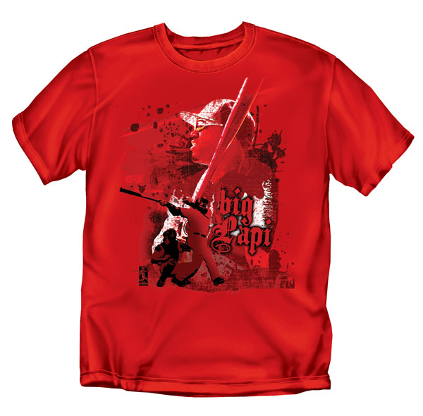 E3616 Big Papi MLBPA Player baseball tshirts gifts