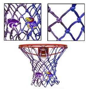Krazy Netz House Divided KU/KSU Basketball Net - Fan Gear