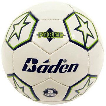 Baden Force Series Soccer Balls Size 3, 4, 5 - Soccer Equipment and Gear