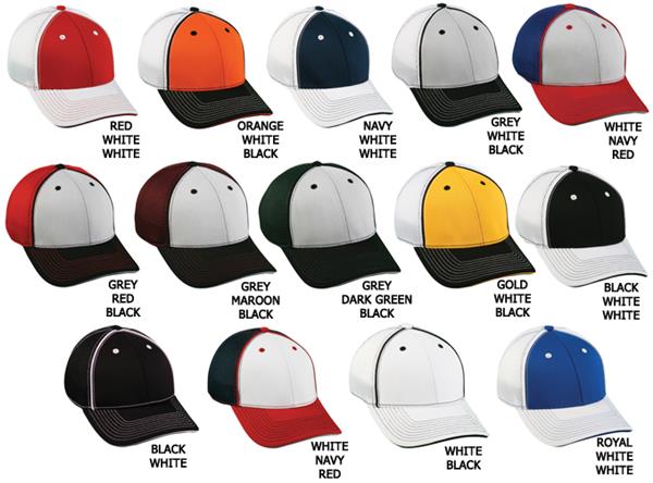 OC Sports Proflex Bamboo Charcoal Cap - Closeout Sale - Baseball ...