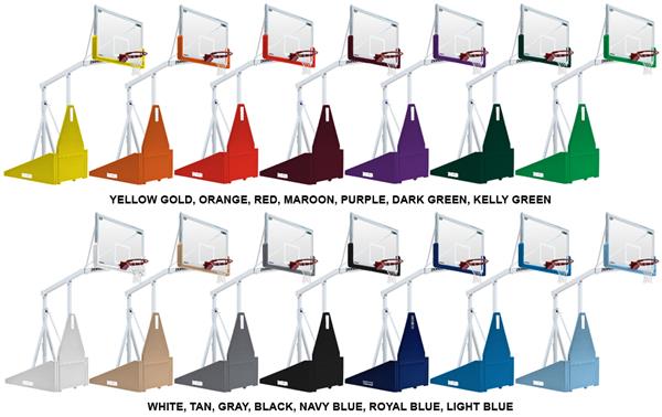 Porter Recreation Portable Basketball Backstop - Basketball Equipment ...