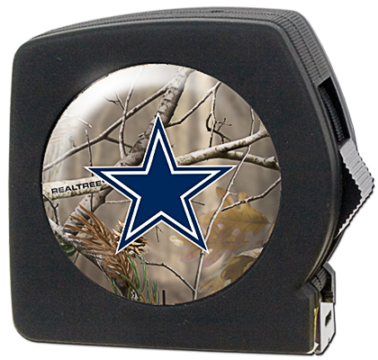 NFL Dallas Cowboys 25' RealTree Tape Measure - Fan Gear