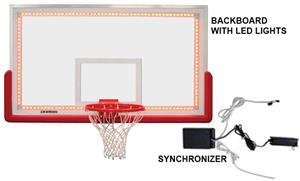 Porter FIBA Backboard w/ LED Lights & Synchronizer - Basketball ...