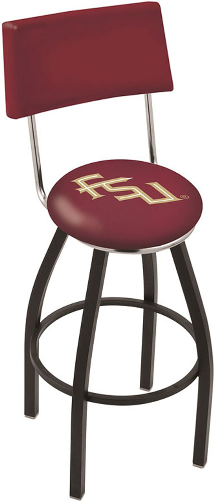 E38471 Florida State Script Swivel Back Bar Stool