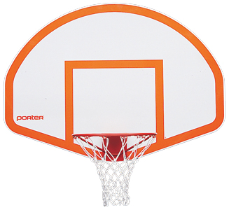 Porter Fan Painted Aluminum Basketball Backboard - Basketball Equipment ...