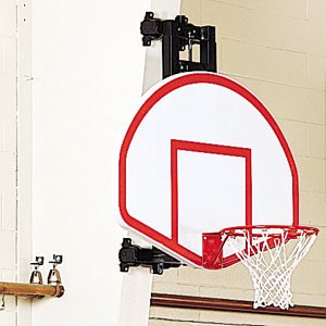 Column-Mounted Basketball Backstop (Fixed Height) - Basketball ...