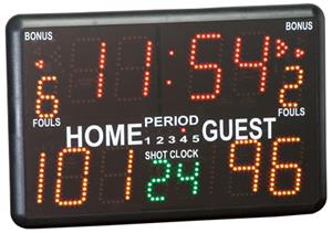 Porter Portable Indoor Tabletop Scoreboard - Basketball Equipment and Gear