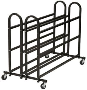 Porter Heavy-Duty Basketball Carts - Double 3-Tier - Basketball ...