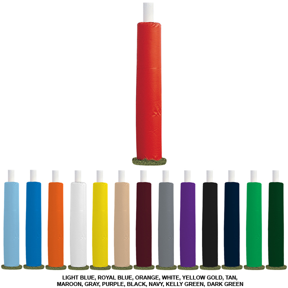 Deluxe Upright Basketball/Football Pole Padding - Football Equipment ...