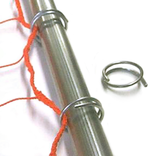 All Goals Soccer Goal Metal Ring Net Fasteners - Soccer Equipment and Gear