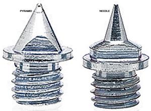 Gill Athletics Needle or Pyramid Spikes - Playground Equipment and Gear