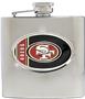 NFL San Francisco 49ers 6oz Stainless Steel Flask - Fan Gear
