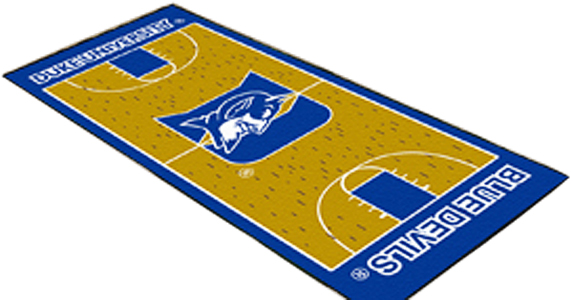 Fan Mats Duke University Basketball Court Runner - Fan Gear
