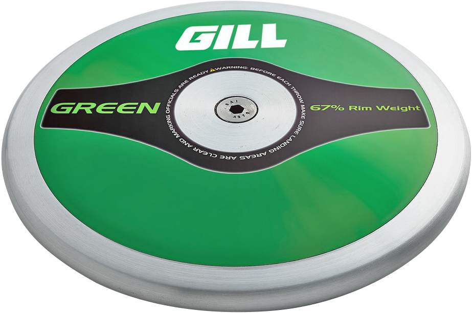 E40282 Gill Athletics NCAA/IAAF Gill Essentials Discus