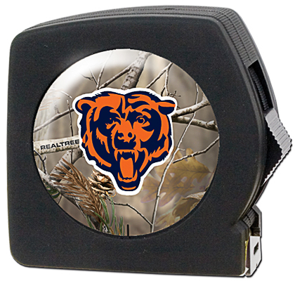 NFL Chicago Bears 25' RealTree Tape Measure - Fan Gear