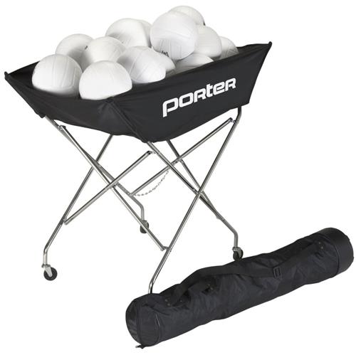Porter Standard Volleyball Ball Cart 9562 - Volleyball Equipment and Gear