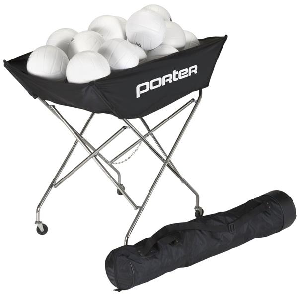 Porter Standard Volleyball Ball Cart 9562 - Volleyball Equipment and Gear