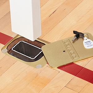 Porter Rectangular Floor Sleeve-Fits 4" X 2" Post - Closeout Sale ...