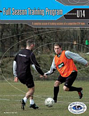 Full Season U14 Soccer Training Program (BOOK) - Soccer Equipment and Gear