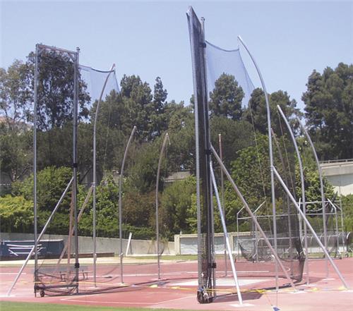 Gill Athletics IAAF Tall Hammer/Discus Cage Nets - Playground Equipment ...