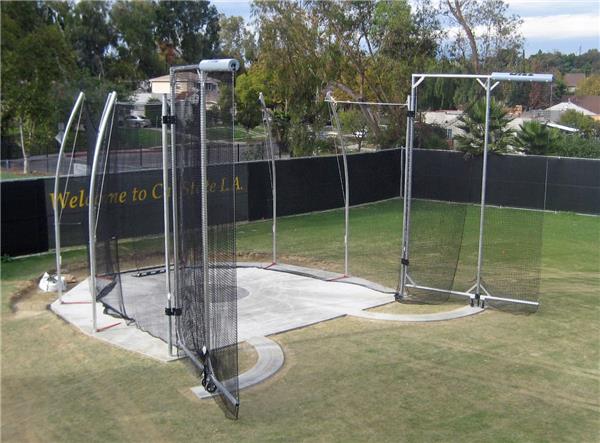 Gill Tall NCAA Hammer Discus Cage Single Ring 742120 - Playground ...