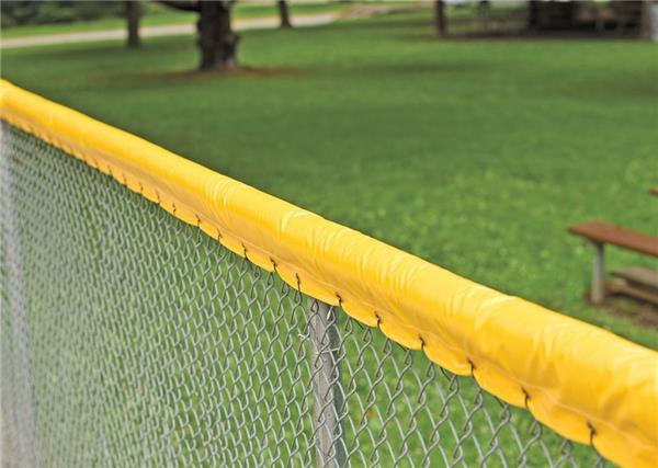 Gill Top Fence Rail Pad Kit - 20' - Baseball Equipment & Gear