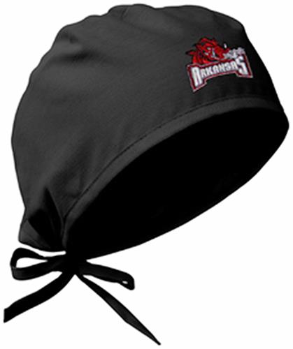 University of Arkansas Black Surgical Caps - Fan Gear
