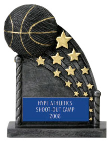 Shooting Star Custom Basketball Trophys Trophies ICONM - Basketball ...