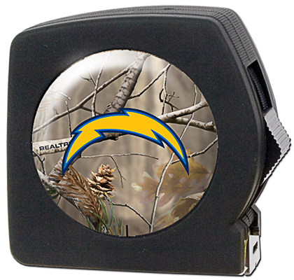 NFL San Diego Chargers 25' RealTree Tape Measure - Fan Gear