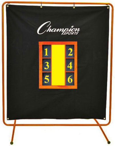 Champion Sports Pro Pitchers Screen W/Stand CO - Closeout Sale ...