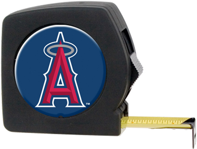 MLB Angels 25' Tape Measure with Crystal Coat Logo - Fan Gear
