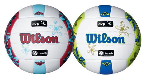 Wilson AVP Floral Beach Volleyballs (SET OF 6) - Volleyball Equipment ...