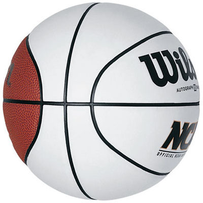 Wilson NCAA mini Autograph Basketballs - Basketball Equipment and Gear