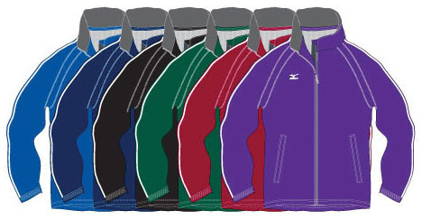 Mizuno team II womens volleyball warm-ups jacket - Volleyball Equipment ...