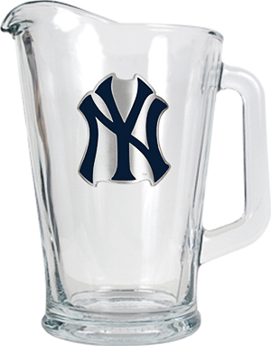 MLB New York Yankees 1/2 Gallon Glass Pitcher - Fan Gear