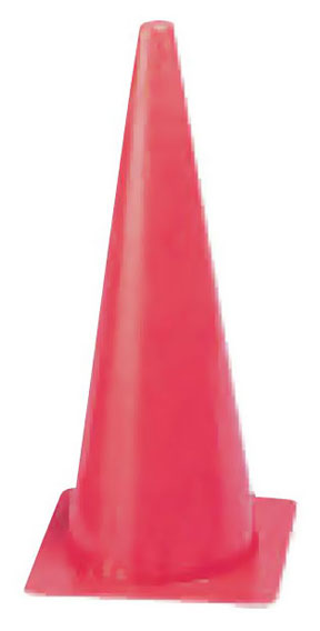 Champion Sports Hi Fluorescent 15" Poly Cones - Baseball Equipment & Gear