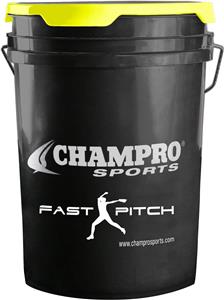 Champro Fast Pitch Softball Ball 6 Gallon Buckets - Baseball Equipment ...