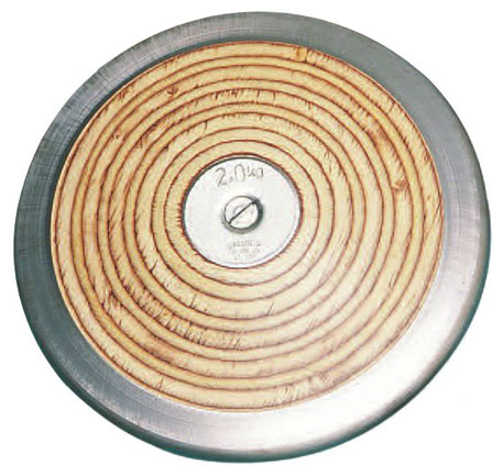 Champion Sports Wood Practice Discus - Playground Equipment and Gear
