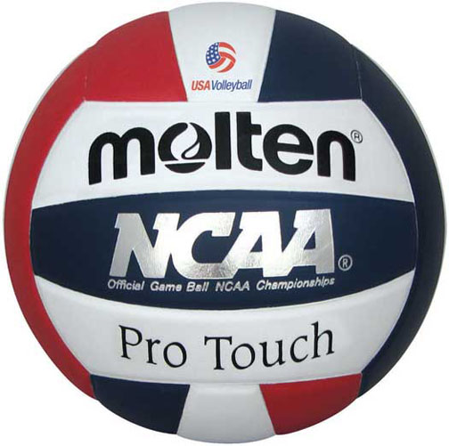 Molten USAV NCAA Pro Touch Leather volleyballs - Volleyball Equipment ...